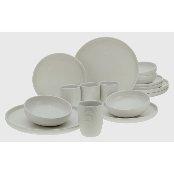 Creatable Uno Stoneware Dinnerware - Set of 16 | Wayfair.co.uk